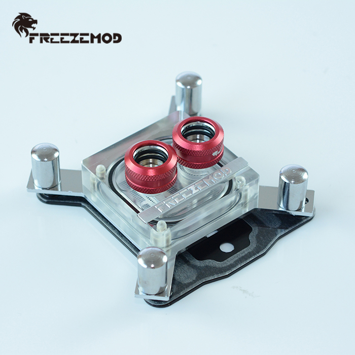 FREEZEMOD CPU water cooling block sprayable liquid block with micro ...