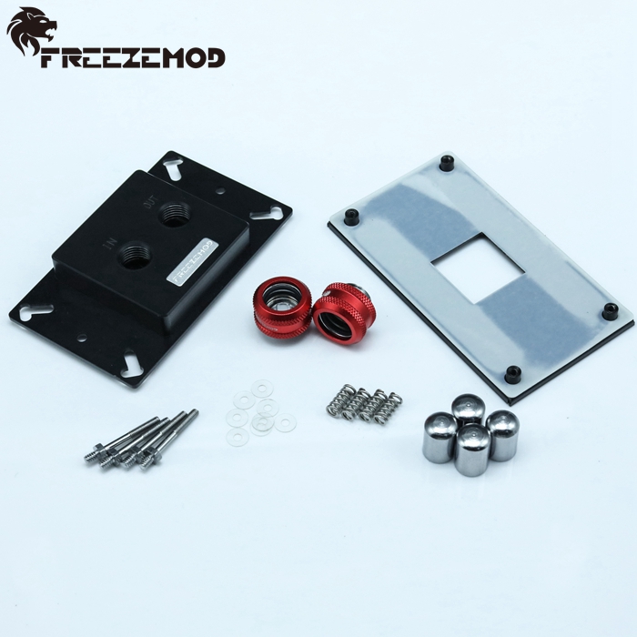 FREEZEMOD CPU water cooling block sprayable liquid block with micro ...
