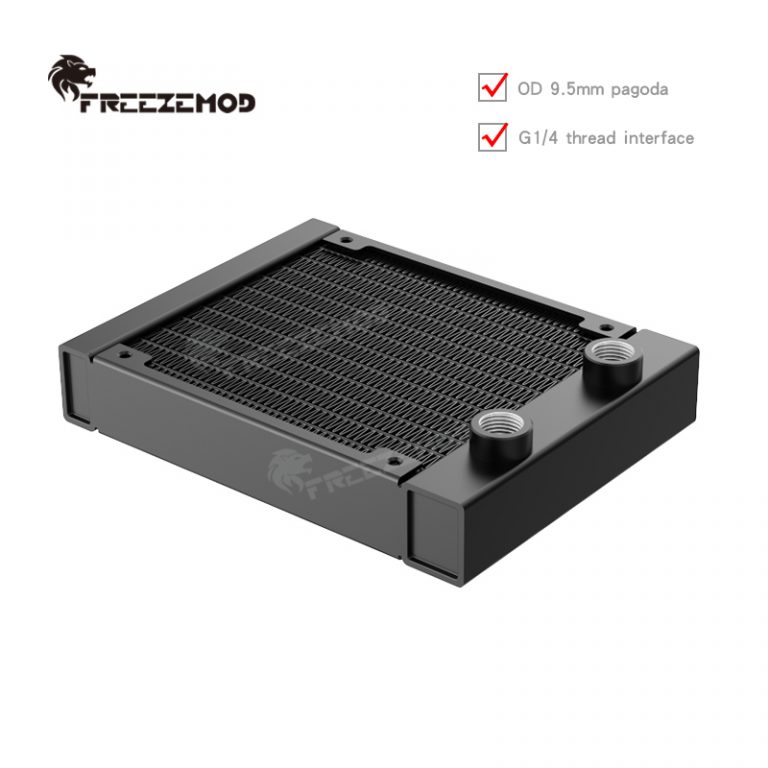FREEZEMOD small liquid cooling aluminum radiator core body thick 22 ...